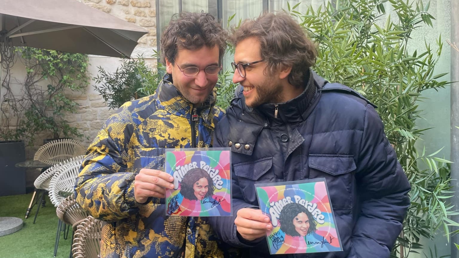 Entretien avec Lenny et Harpo Guit pour la sortie du film Aimer perdre